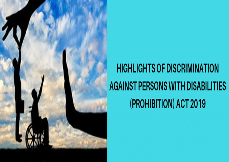 Highlights Of Discrimination Against Persons With Disabilities ...